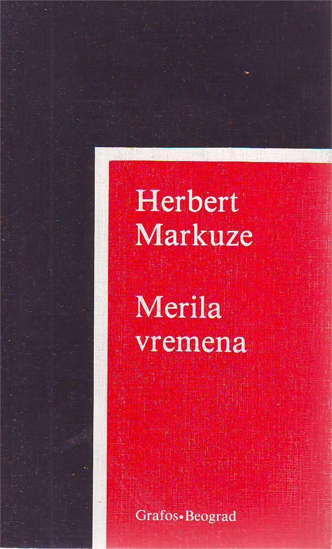 Herbert Markuze - Merila vremena - Antikvarijat Ramajana